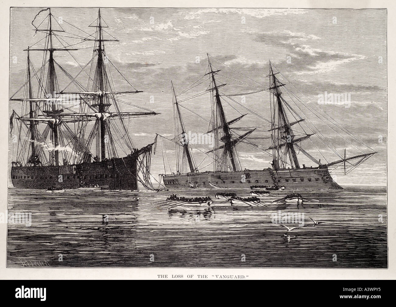 Canon d'avant-garde très grand paquebot à vapeur Bateau Bateau de fer ...