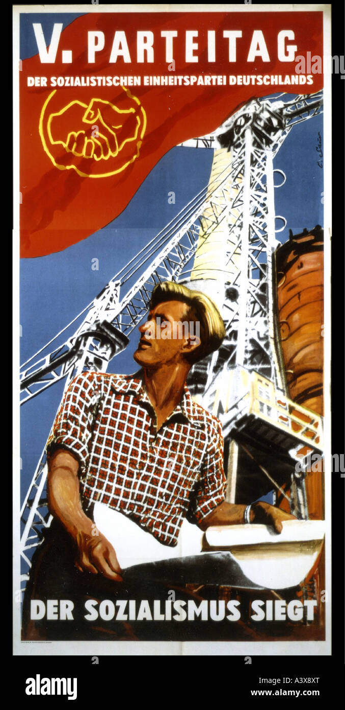 Ddr poster Banque de photographies et d’images à haute résolution - Alamy