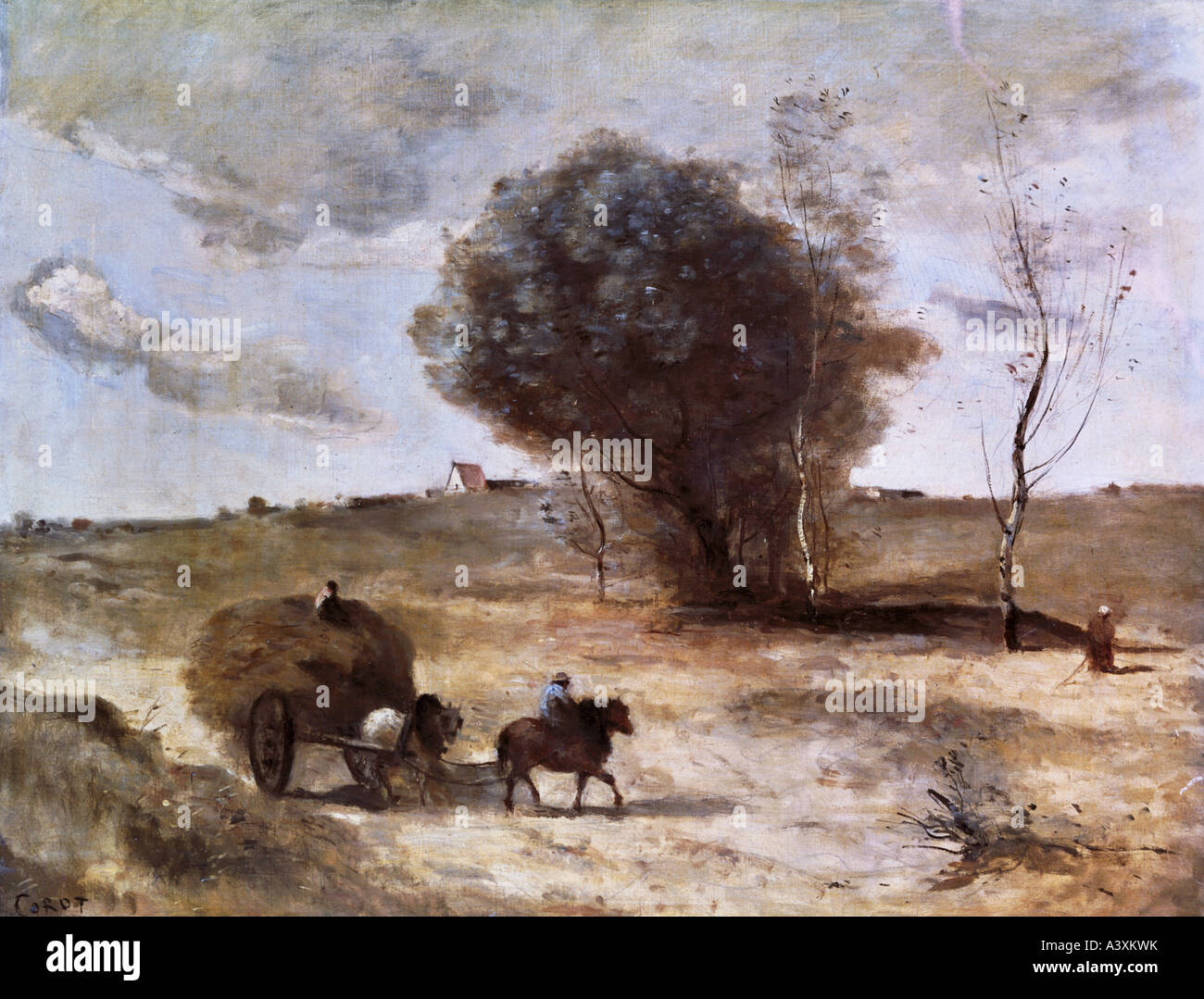 'Fine Arts, Corot, Jean-Baptiste Camille, (1796 - 1875), peinture, 'le ...