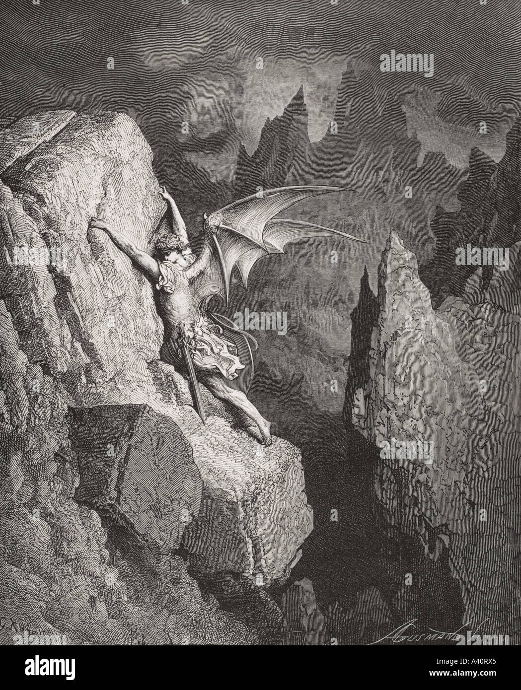 Illustration par Gustave Dore, 1832 - 1883. Artiste et illustrateur ...