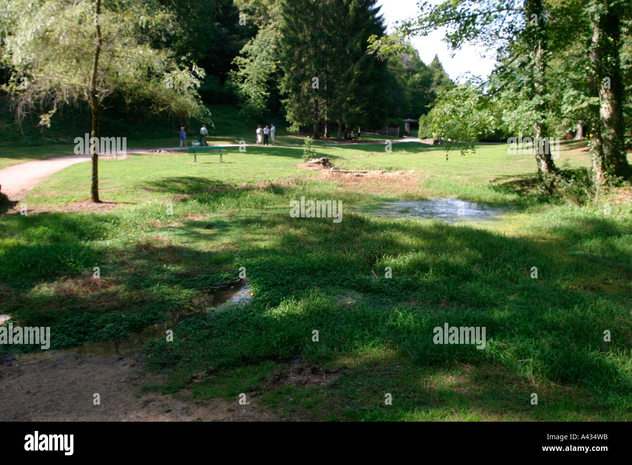 Sources de la seine source Banque de photographies et d’images à haute ...