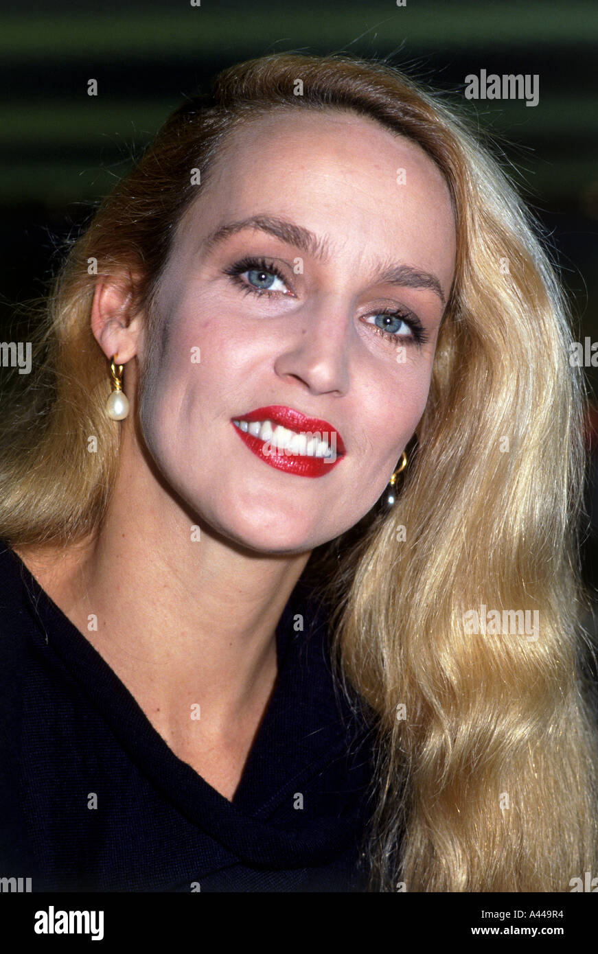 Model and actress jerry hall Banque de photographies et d’images à ...