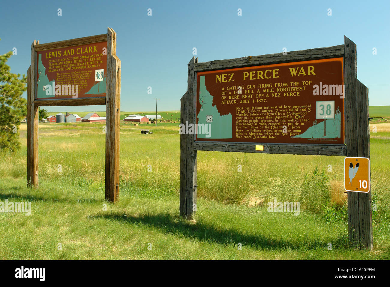 Nez perce national historic trail Banque de photographies et d’images à ...