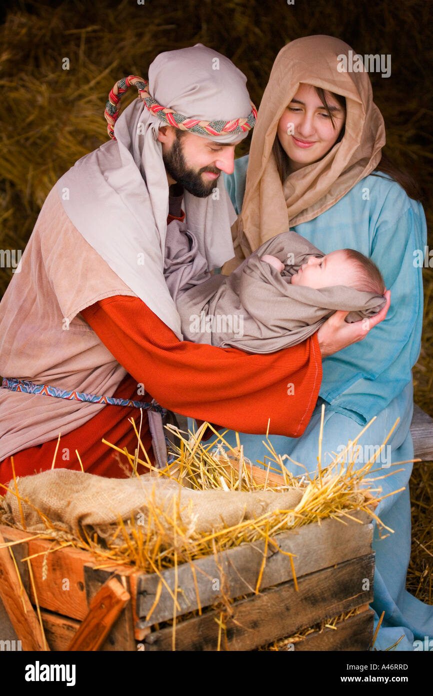 Birth Of Lord Jesus Banque d'image et photos - Alamy