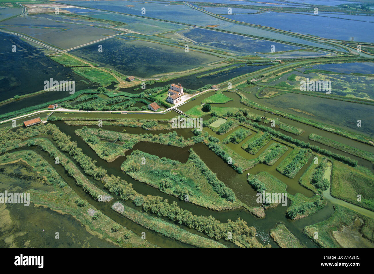 Po river delta Banque de photographies et d’images à haute résolution ...