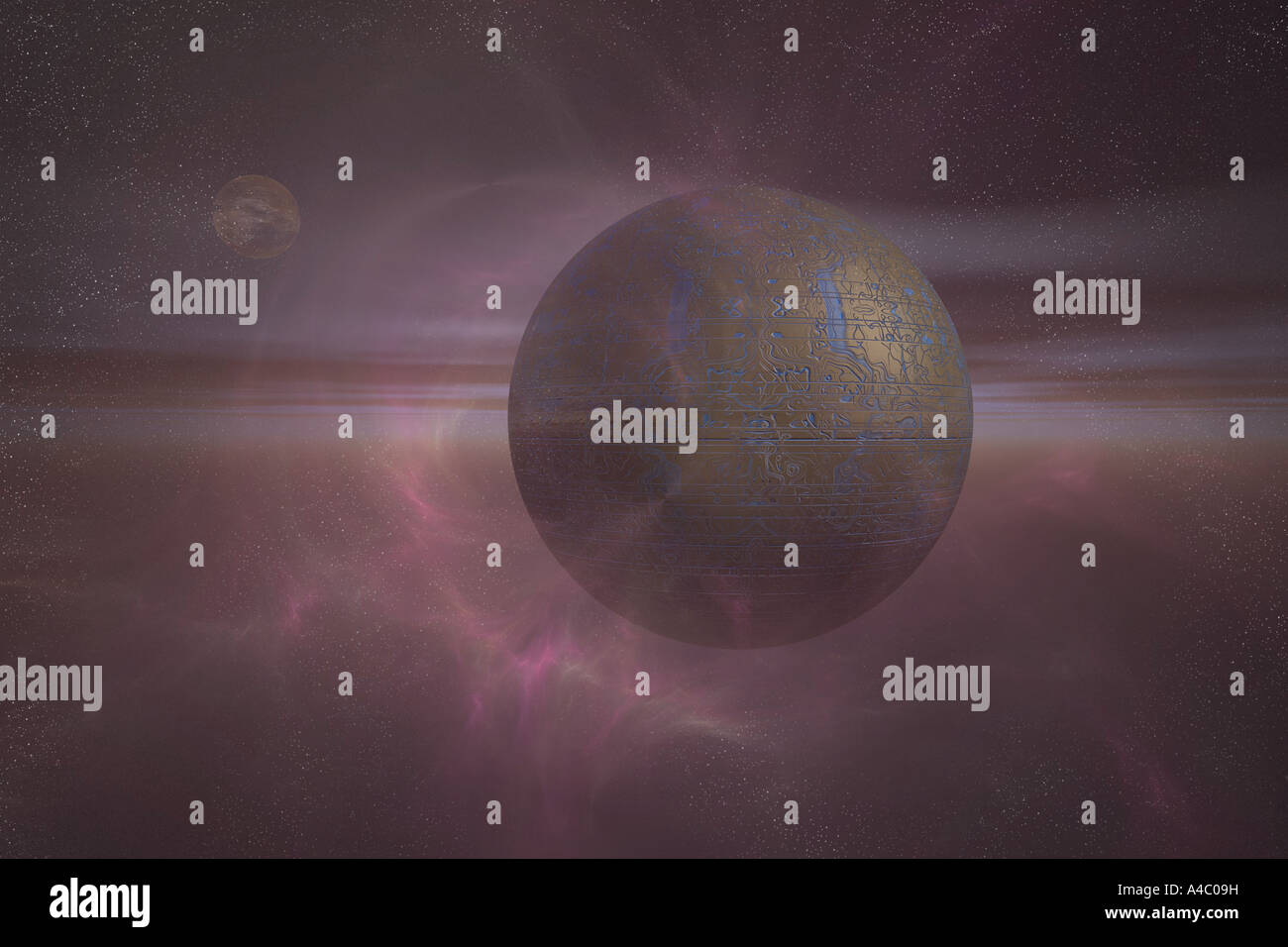 Une planète inconnue Banque de photographies et d’images à haute ...