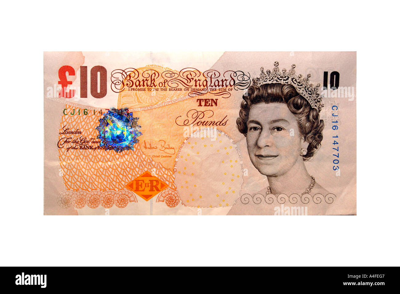 Old ten pound note Banque de photographies et d’images à haute ...