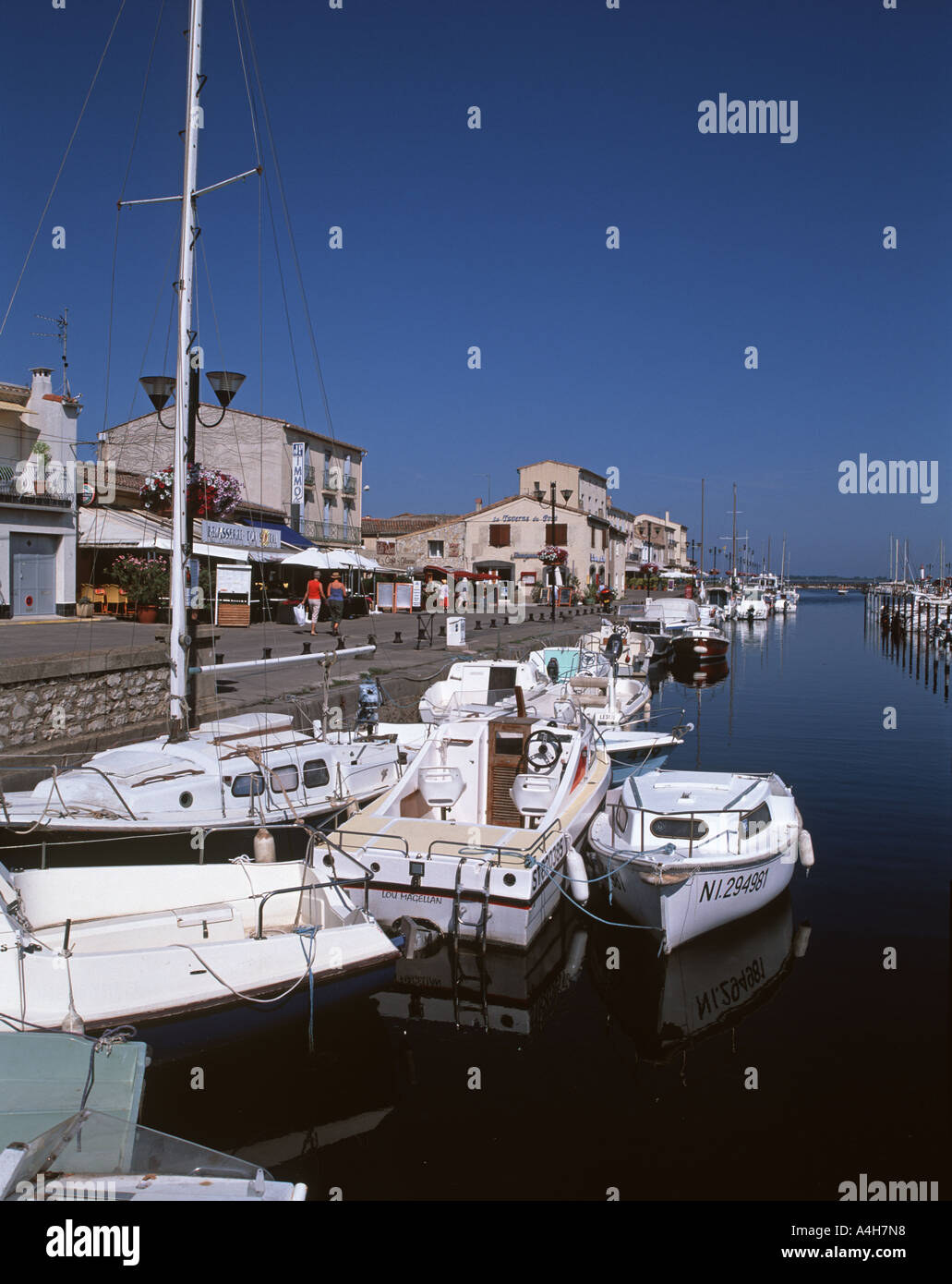 Le port de marseillan herault languedoc Banque de photographies et d ...