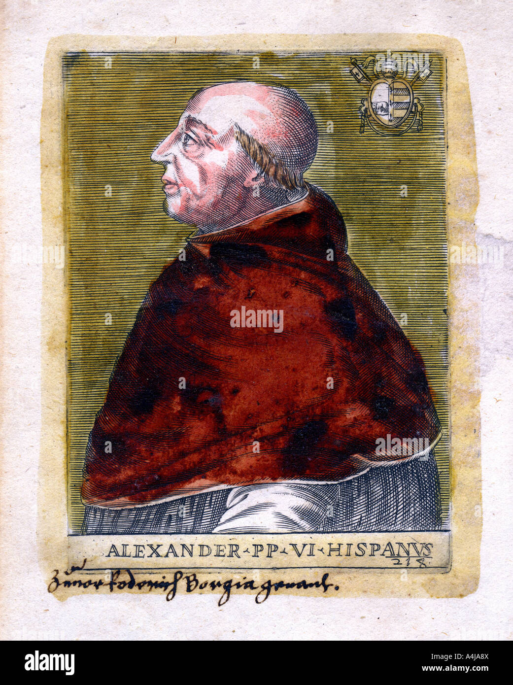 Portrait de pape alexandre Banque de photographies et d’images à haute ...