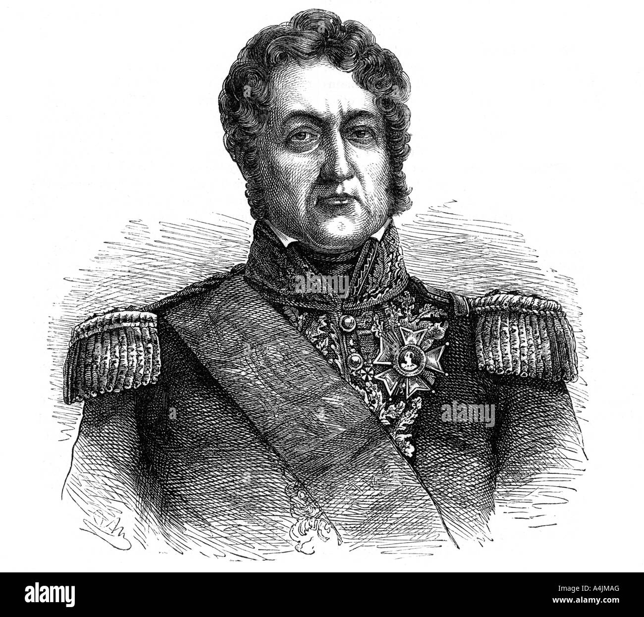 Louis Philippe I, Roi de France, 19e siècle. Artiste : Inconnu Photo ...