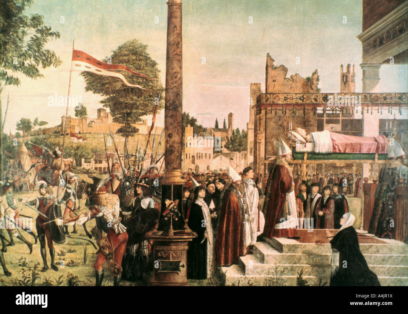 Le Martyre De Sainte Ursule Banque d'image et photos - Alamy