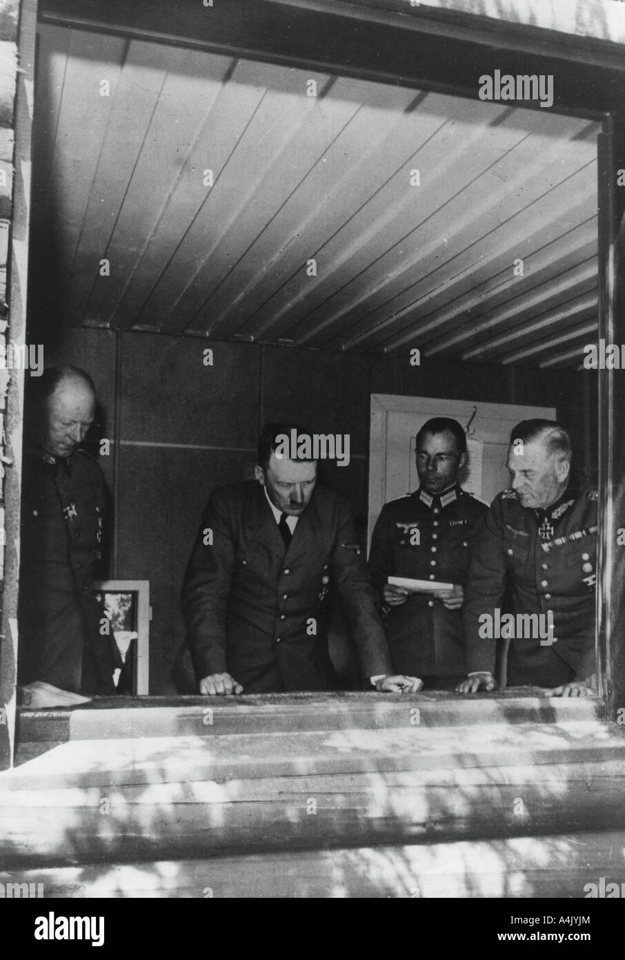 Adolf Hitler lors de l'invasion de la France, la seconde guerre ...