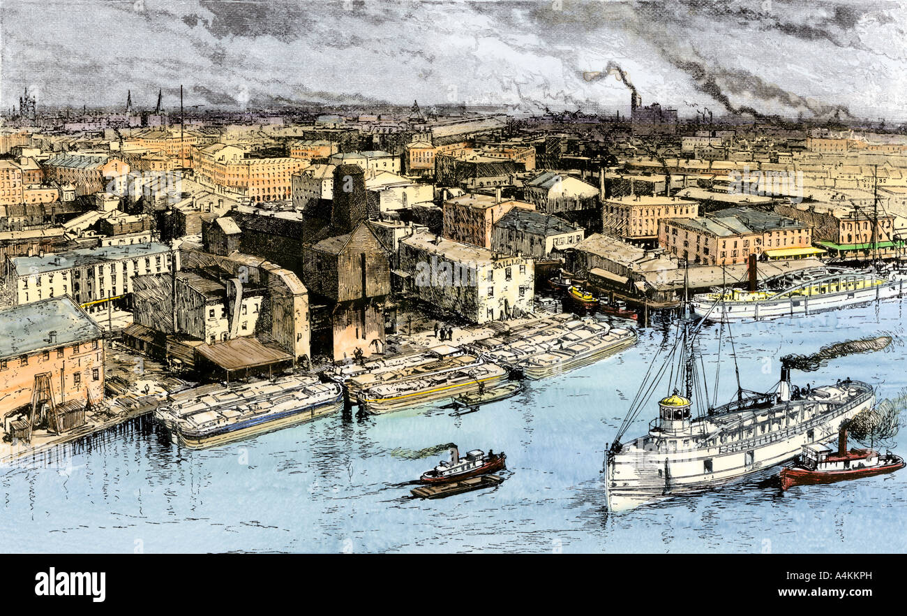 Erie canal 1800s Banque de photographies et d’images à haute résolution ...