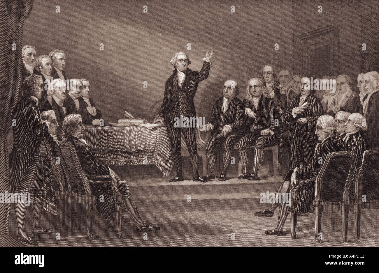 Constitutional convention 1787 Banque de photographies et d’images à ...