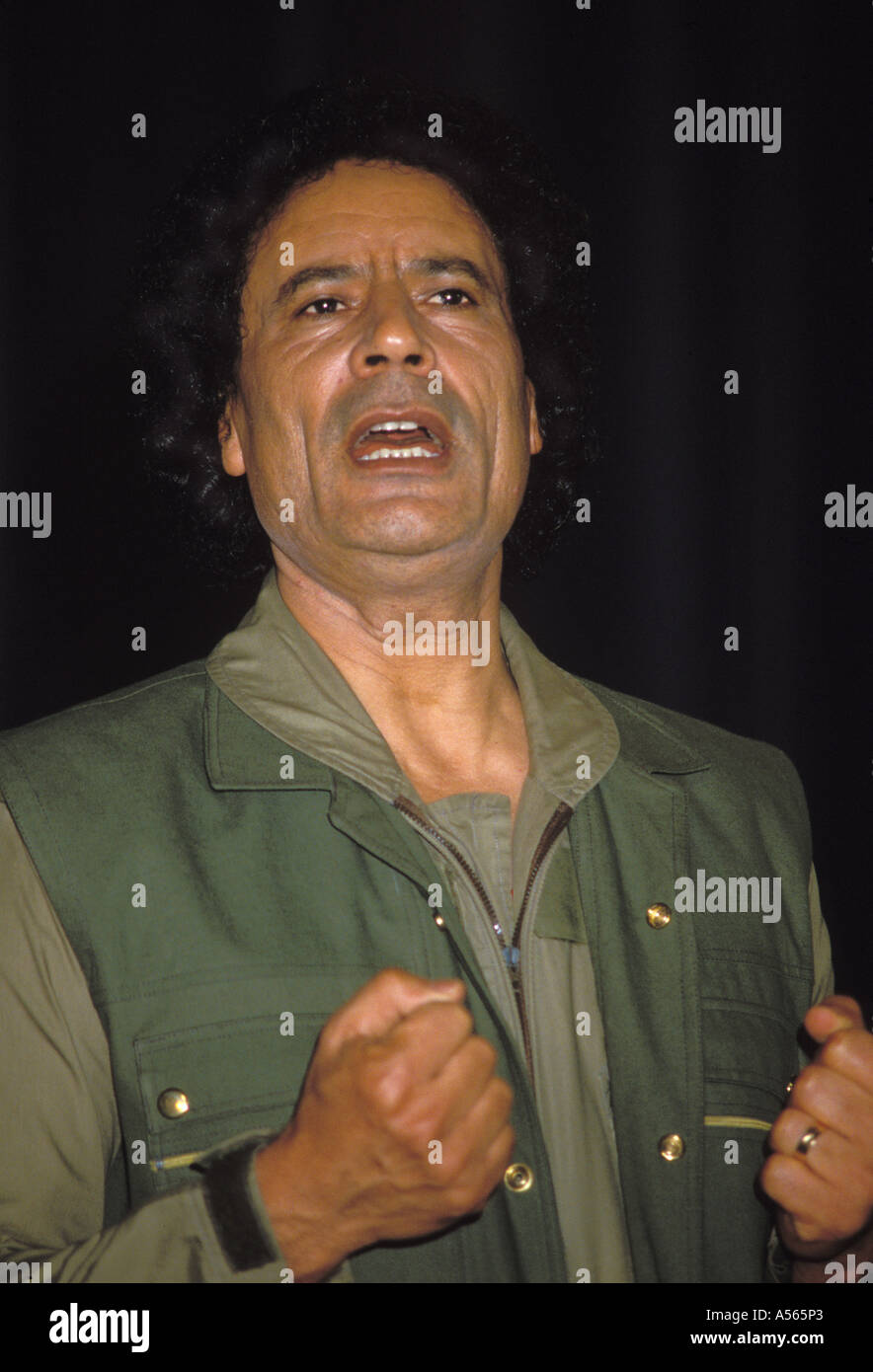 Mouammar al kadhafi Banque de photographies et d’images à haute ...