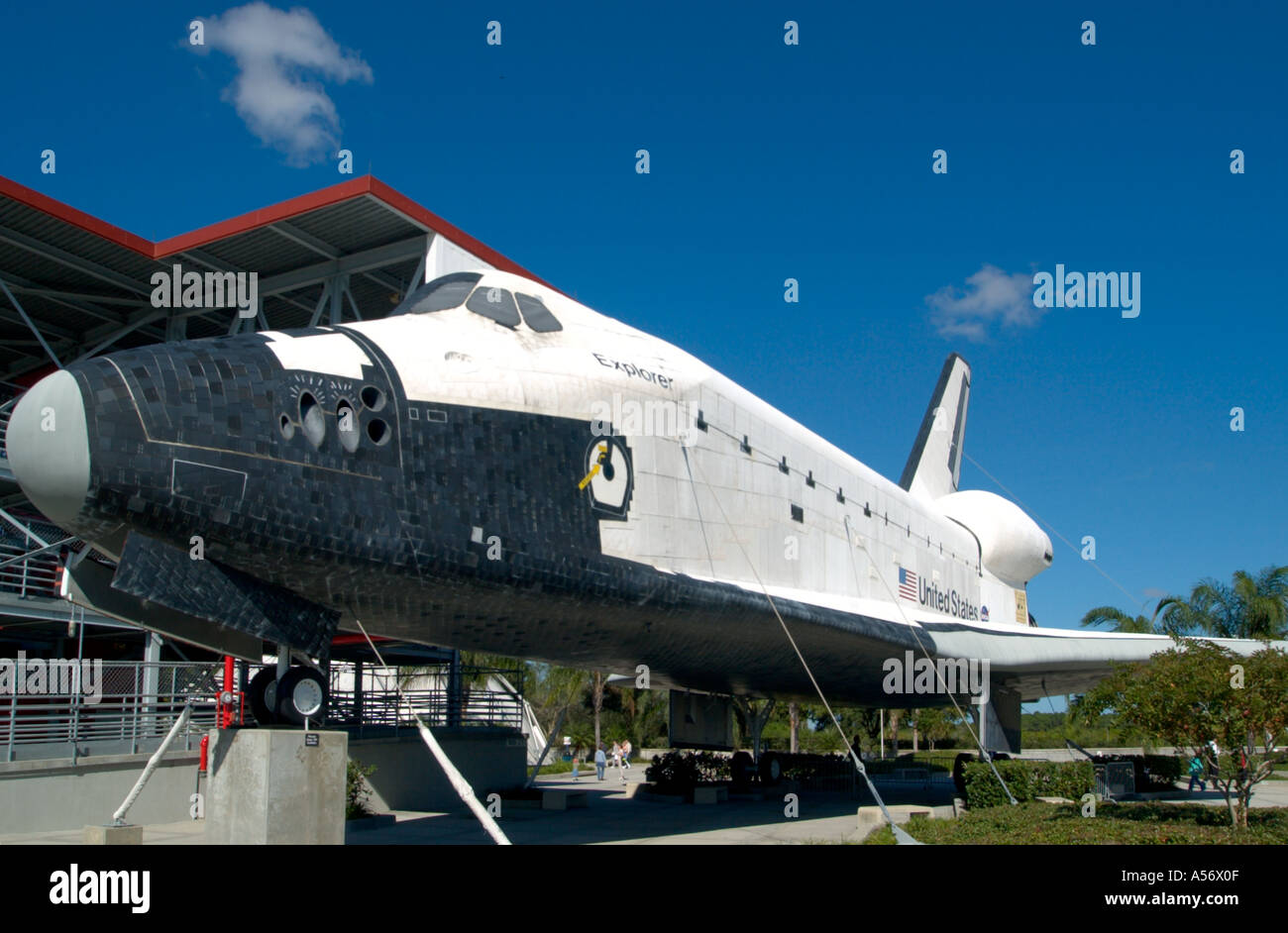 Modèle de pleine échelle de la navette spatiale Explorer, Kennedy Space ...