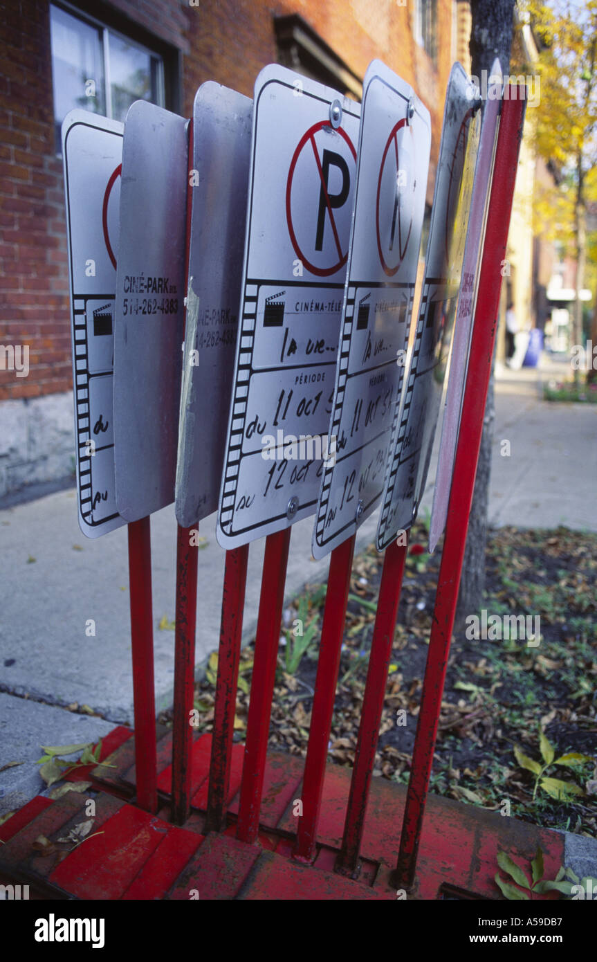 Panneau de signalisation du québec Banque de photographies et d’images ...