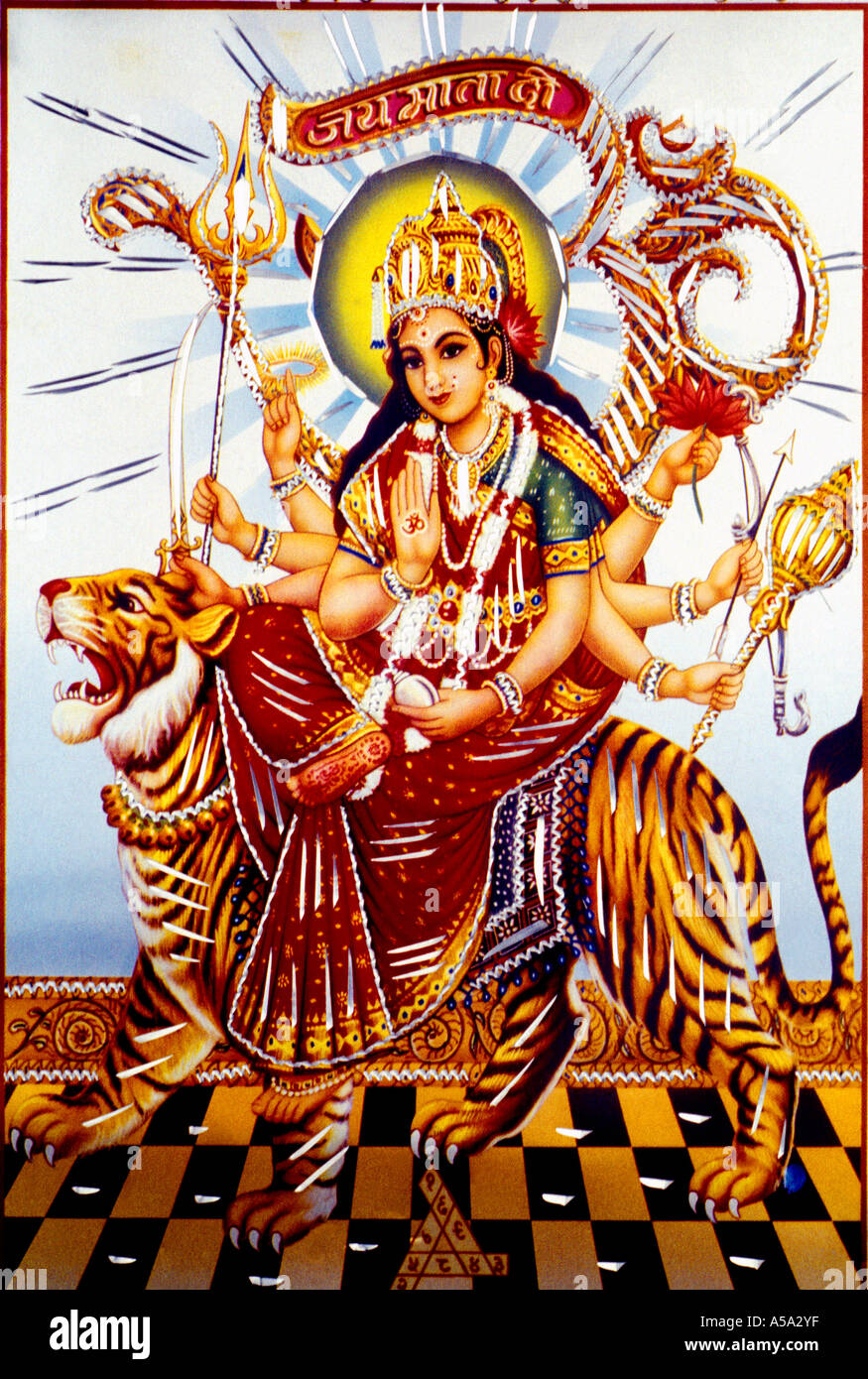 Kali Durga Banque d'image et photos - Alamy