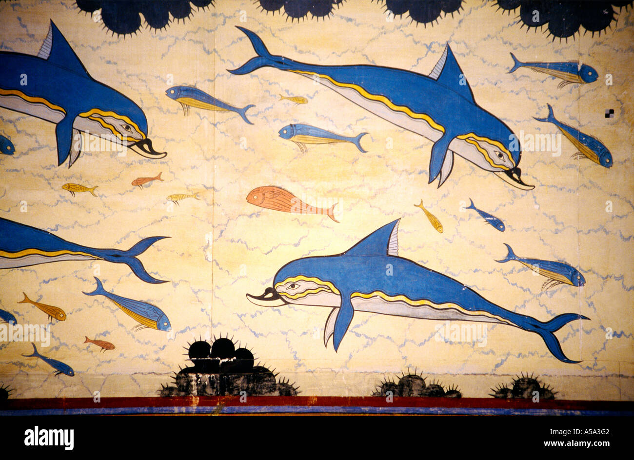 Fresque de dauphin Banque de photographies et d’images à haute ...