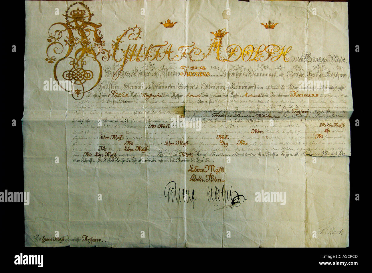 Royal letter Banque de photographies et d’images à haute résolution - Alamy