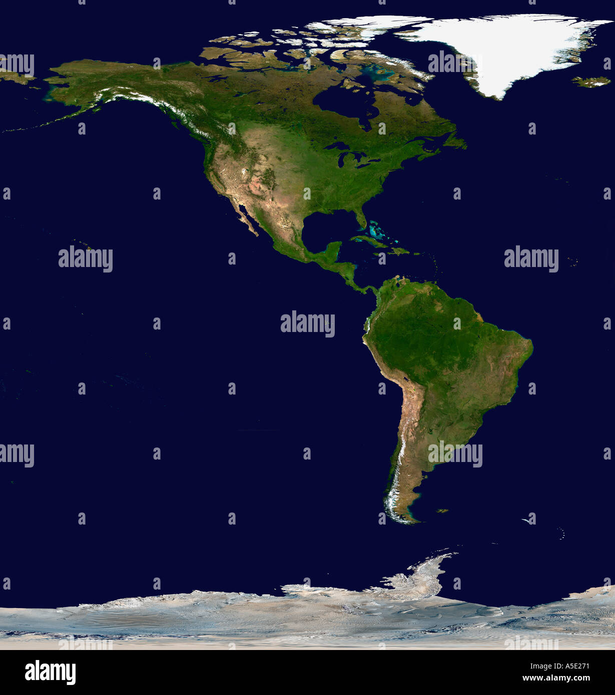 South Pacific Ocean Satellite Banque d'image et photos - Alamy