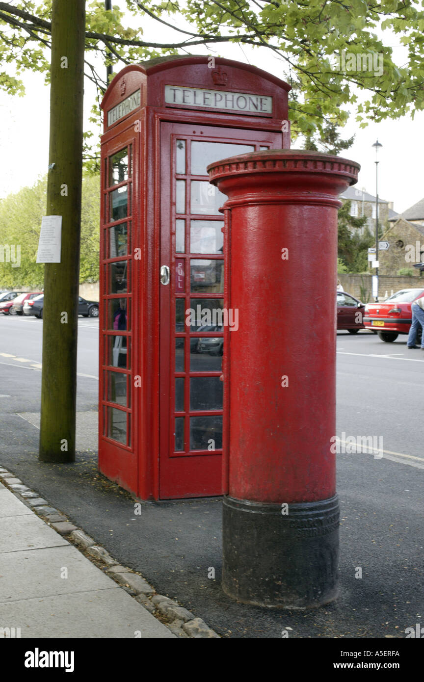 Telephone and post box Banque de photographies et d’images à haute ...
