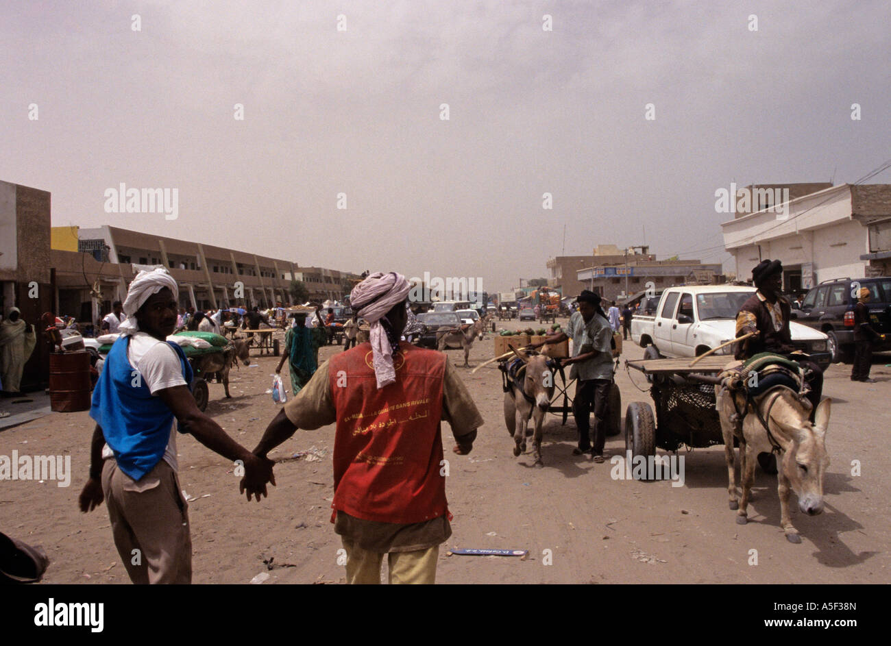 Mauritanian men nouakchott mauritania Banque de photographies et d ...