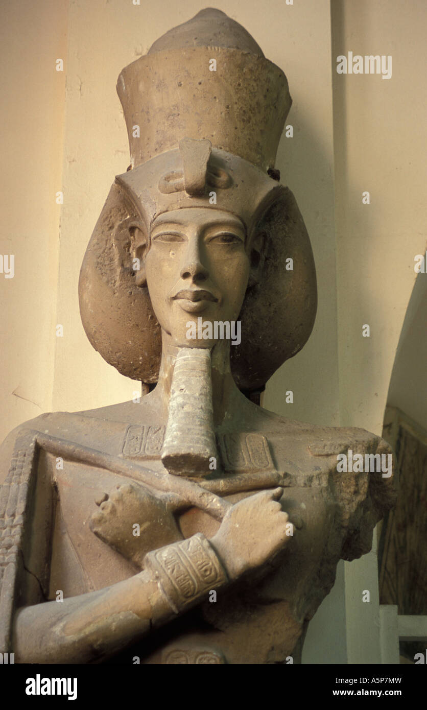 Akhenaten Egyptian Banque d'image et photos - Alamy