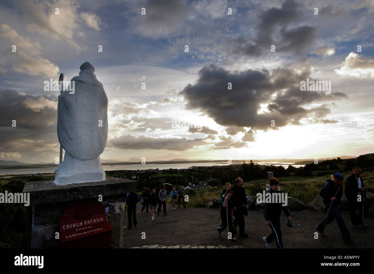 Croagh patrick co mayo irlande Banque de photographies et d’images à ...