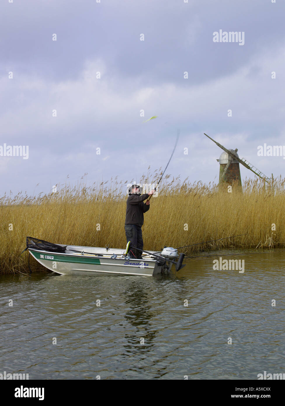 Norfolk broads fishing Banque de photographies et d’images à haute ...