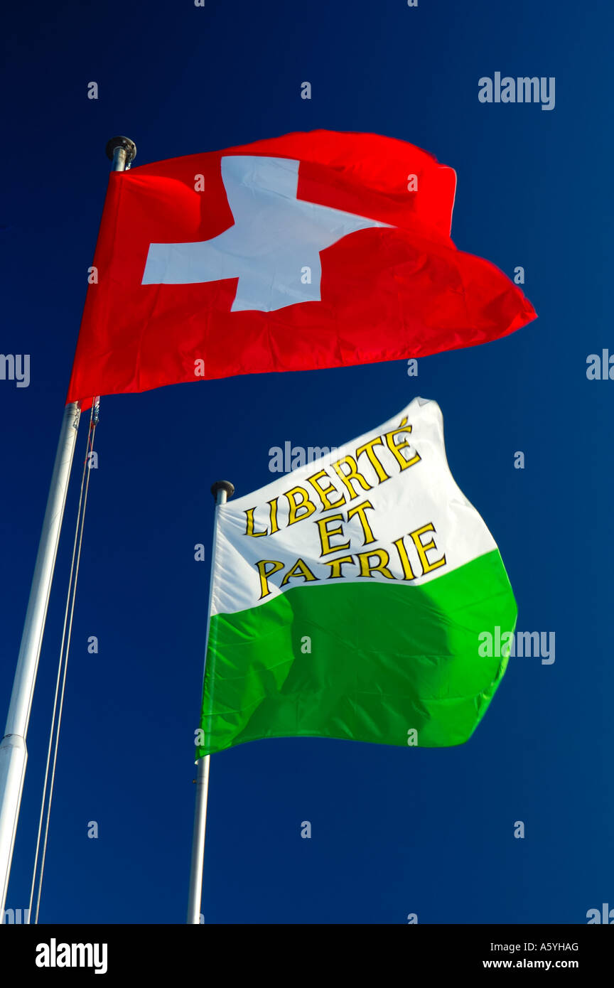 Drapeau vaudois Banque de photographies et d’images à haute résolution ...