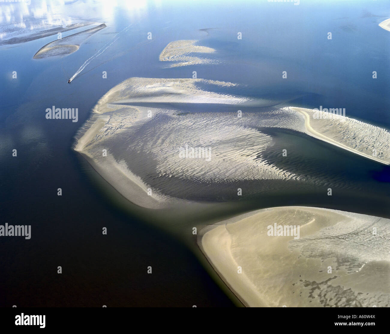 Navigation dans la mer des wadden Banque de photographies et d’images à ...