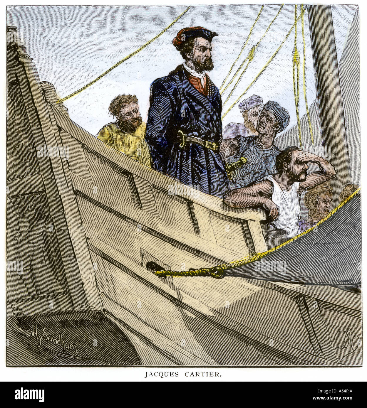 Jacques cartier 16th century french Banque de photographies et d’images ...
