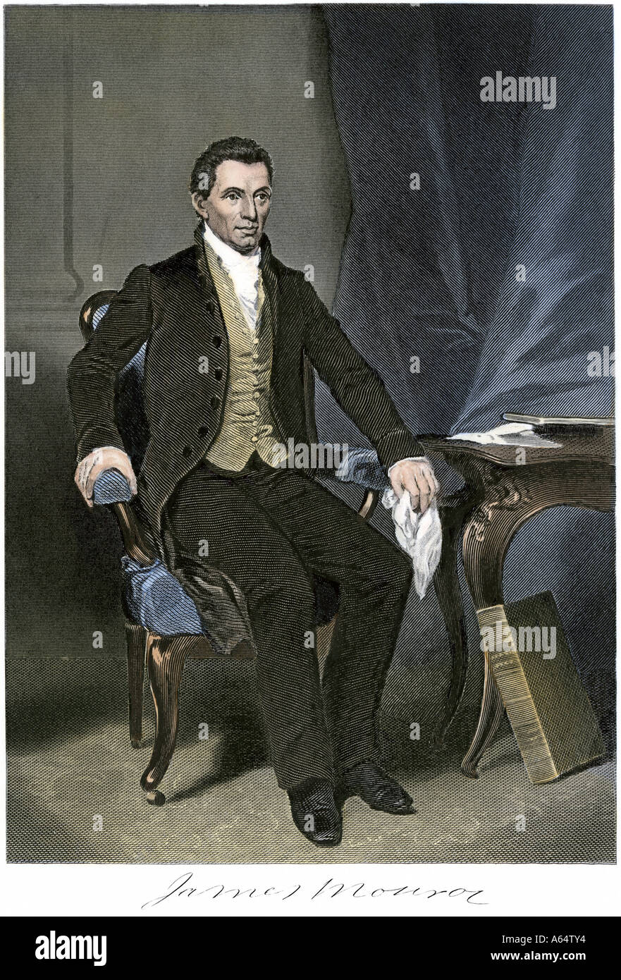 Us president james monroe Banque de photographies et d’images à haute ...
