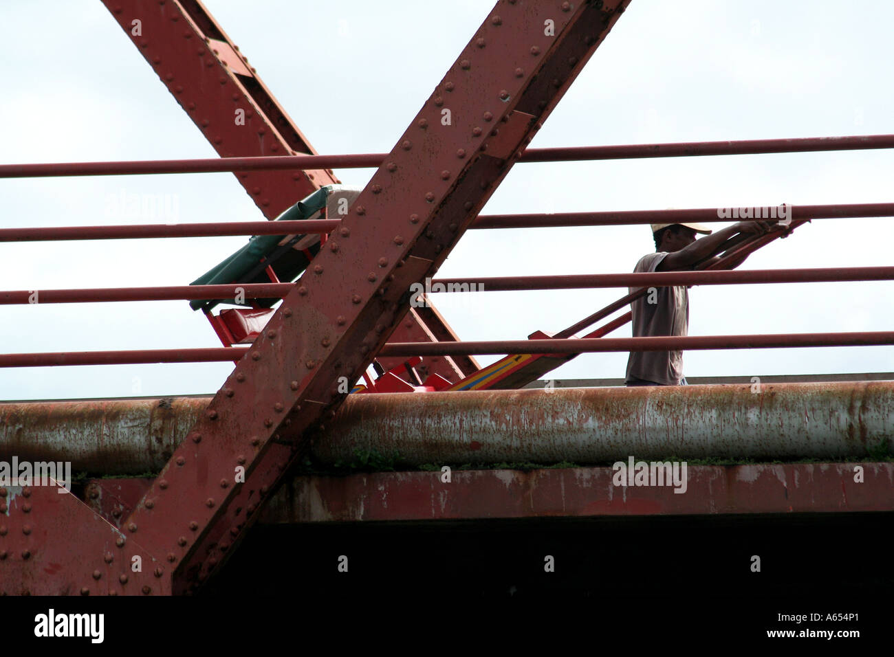 Un pousse pousseur africains Banque de photographies et d’images à ...