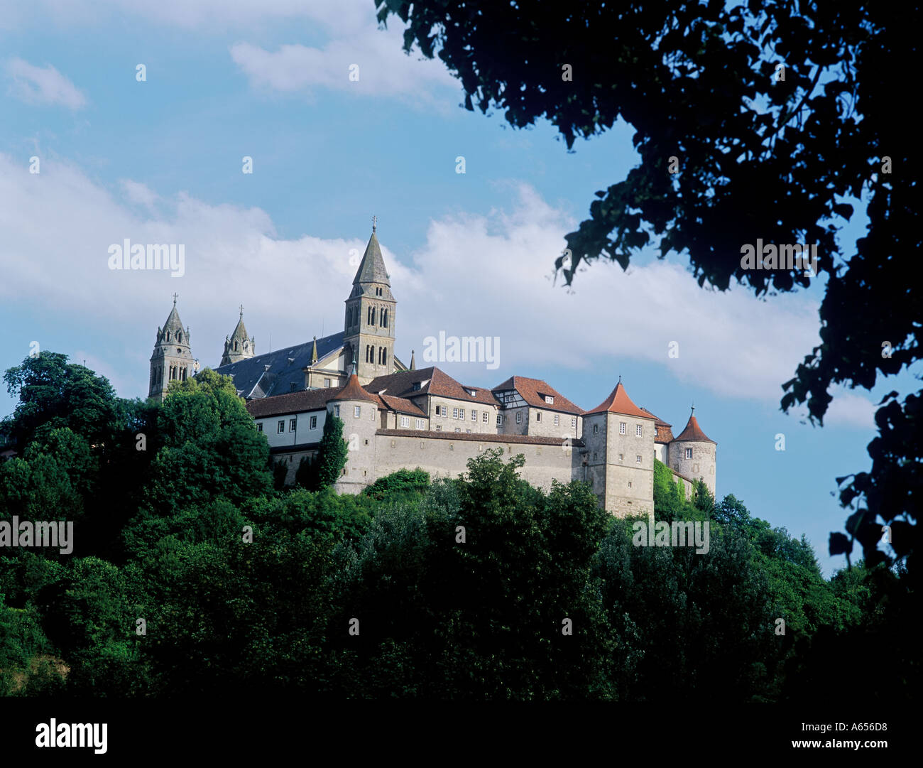 Comburg castle Banque de photographies et d’images à haute résolution ...