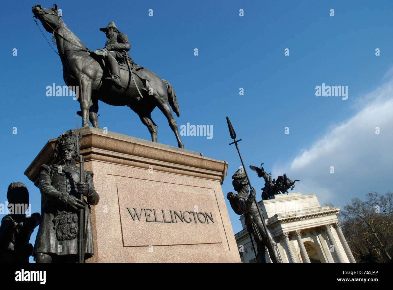 Monument de wellington Banque de photographies et d’images à haute ...