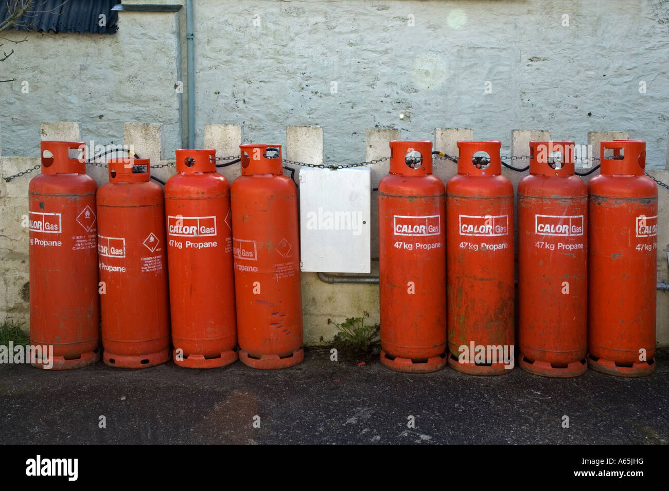 Gas bottles Banque de photographies et d’images à haute résolution - Alamy