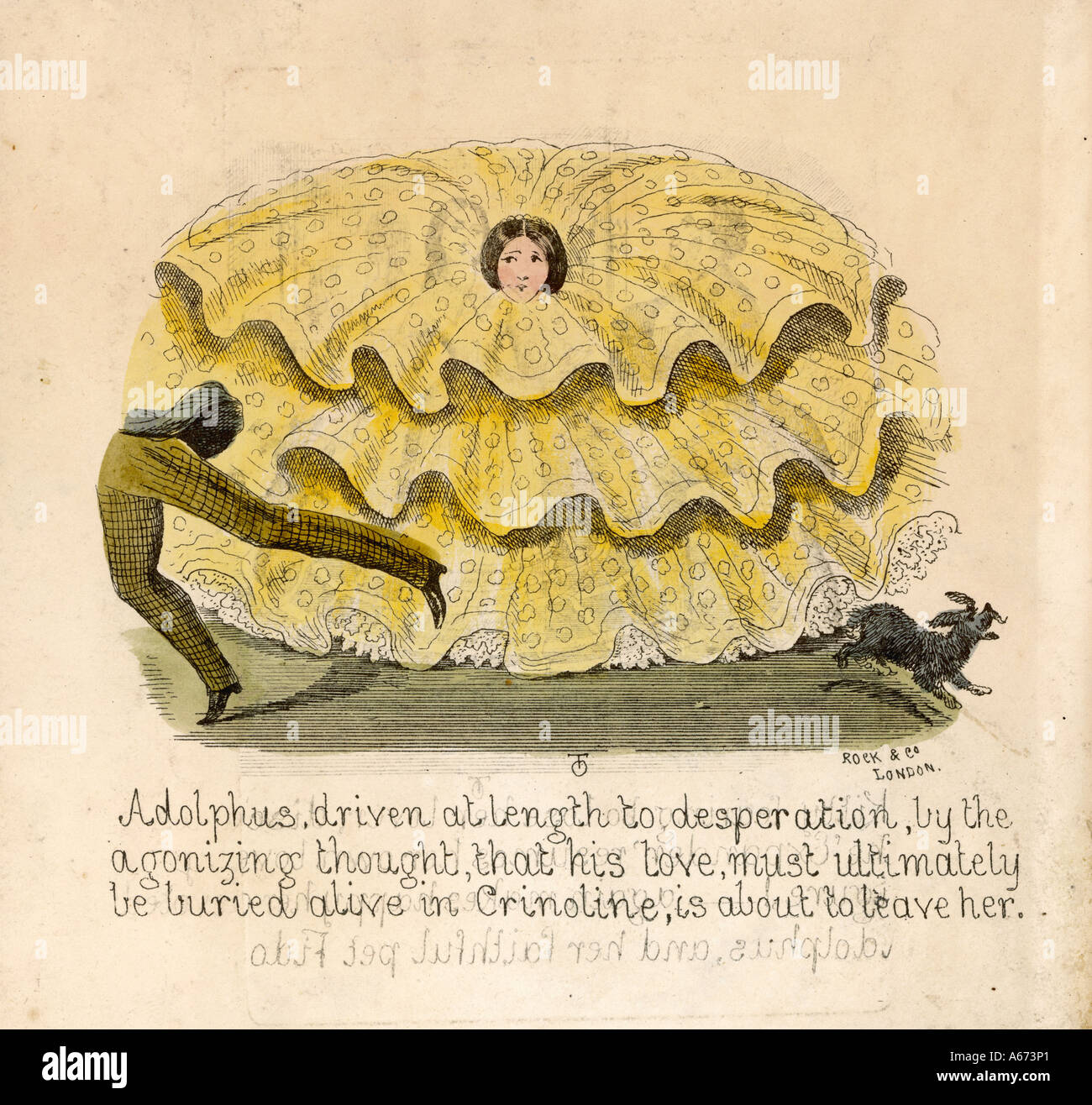 Crinoline 1858 Banque de photographies et d’images à haute résolution ...