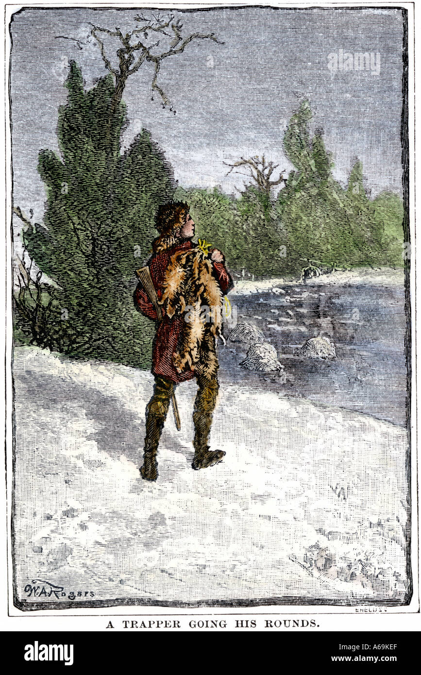 Canadian trapper Banque de photographies et d’images à haute résolution ...