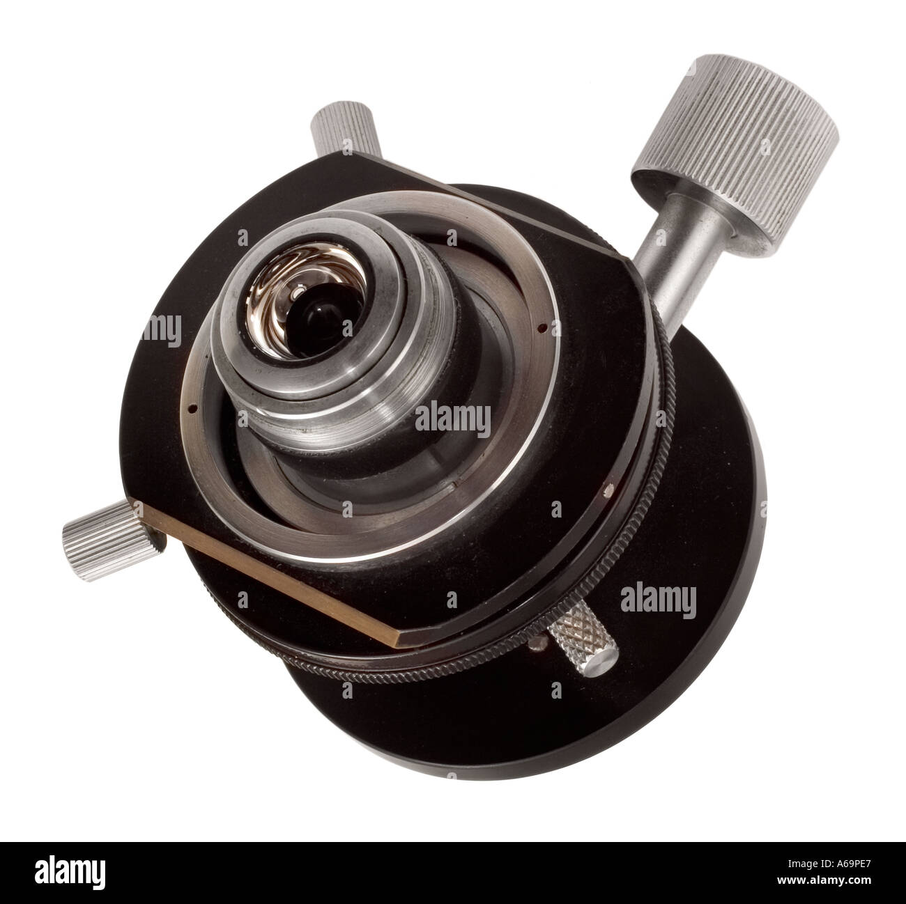 Phase contrast microscope Banque d'images détourées - Alamy