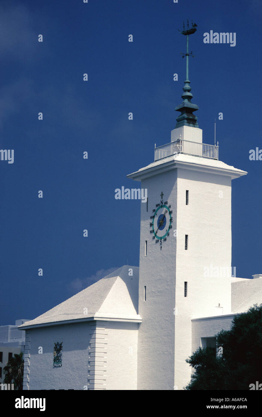 Bermuda hamilton blue architecture Banque de photographies et d’images ...