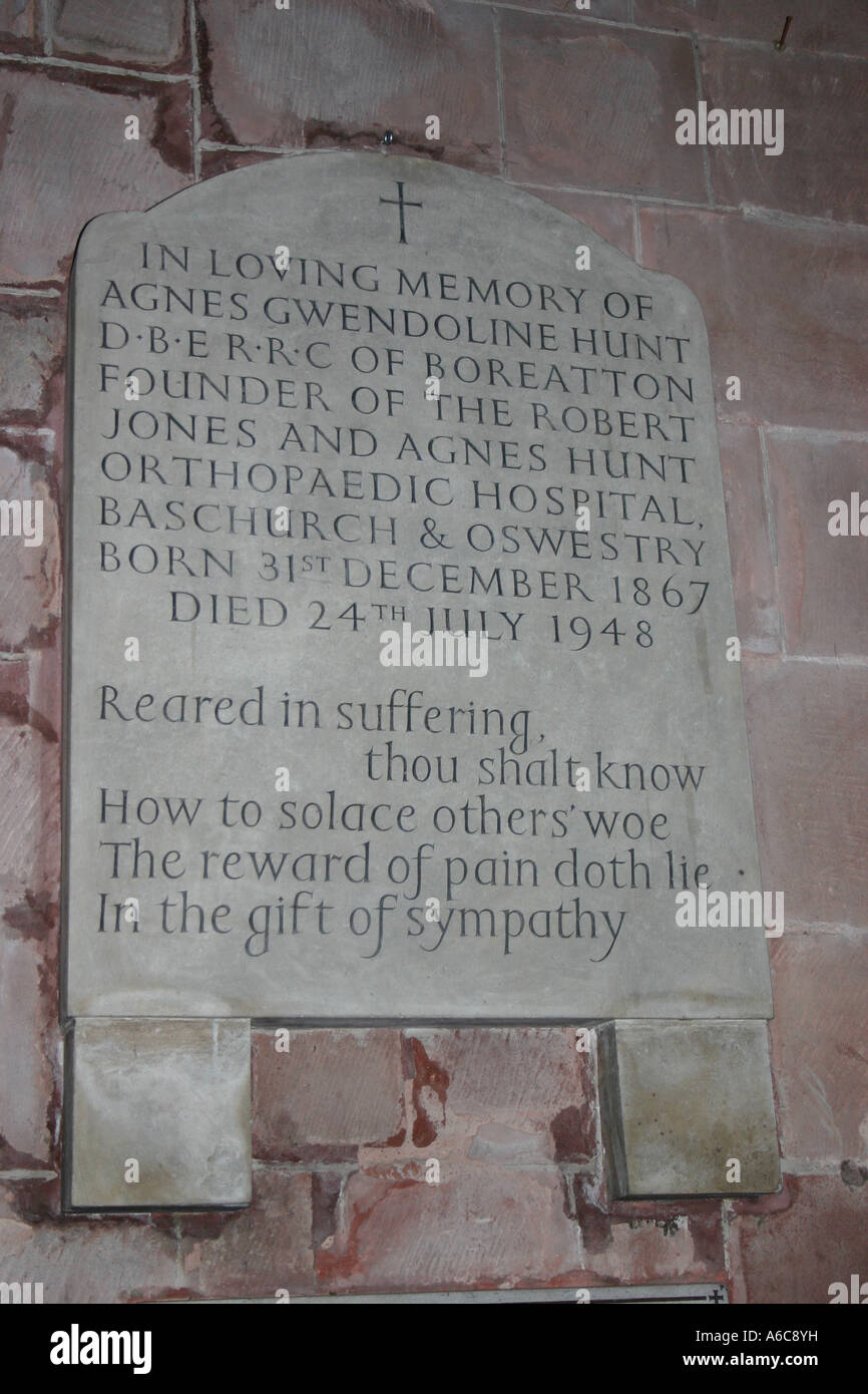 Hôpital orthopédique robert jones agnes hunt Banque de photographies et ...