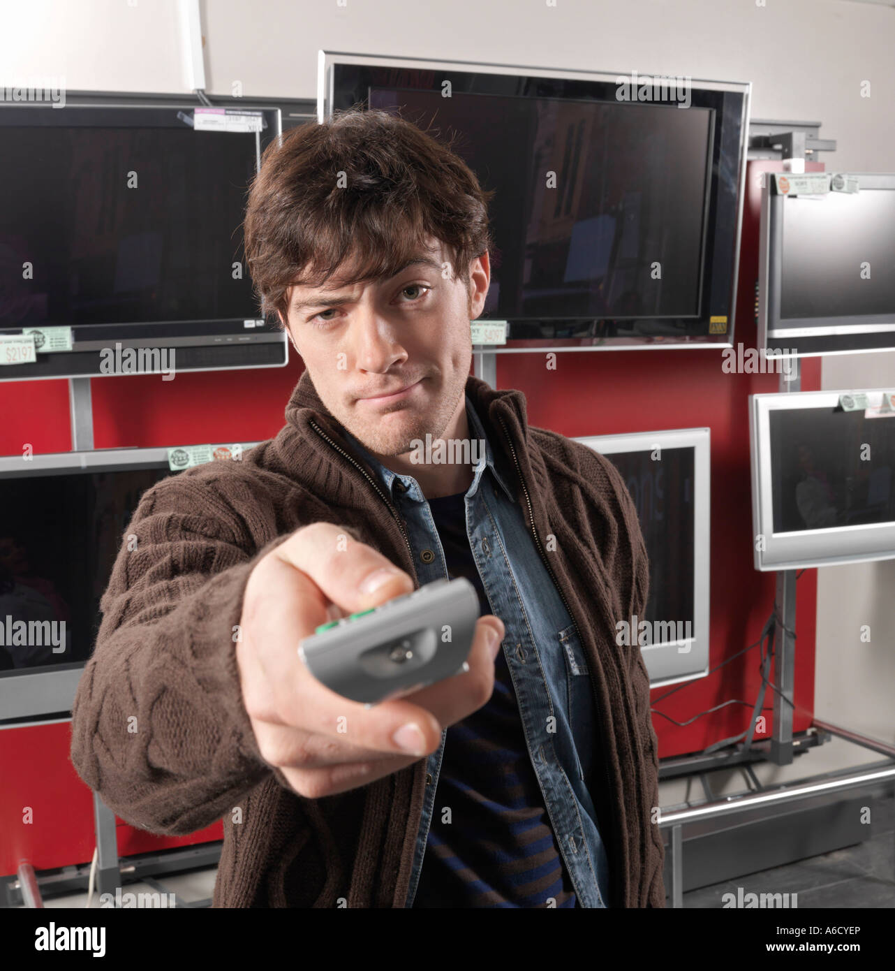 Bonhomme Blanc Perplexe Banque d'image et photos - Alamy