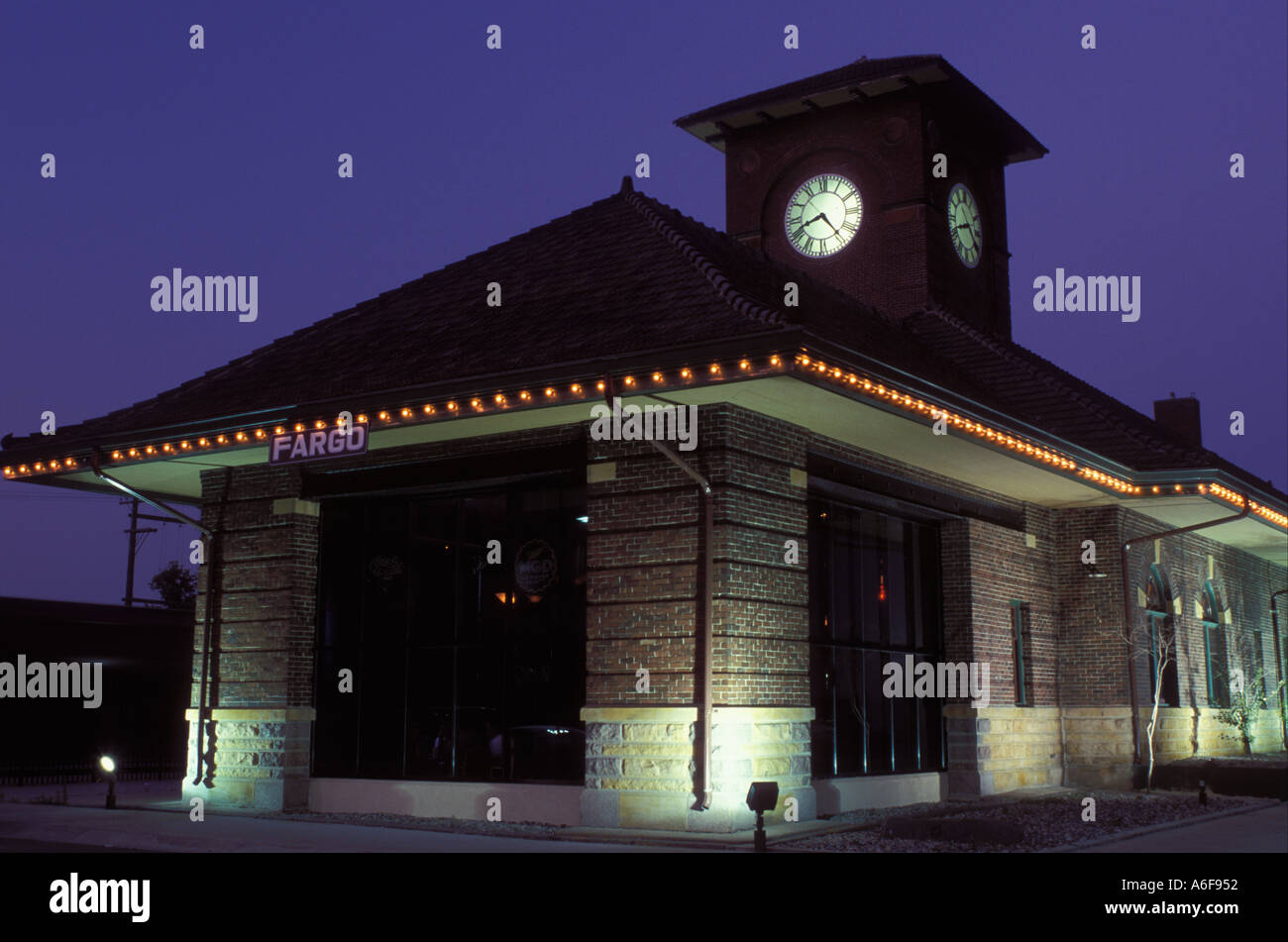 Centre Ville De Fargo Nord Dakota Banque d'image et photos - Alamy