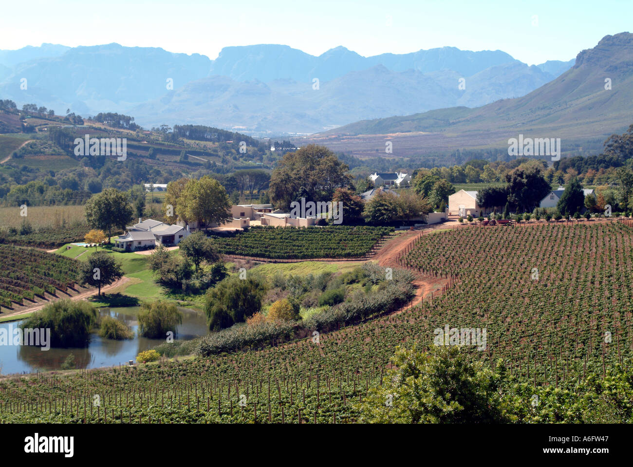 Banhoek valley Banque de photographies et d’images à haute résolution ...
