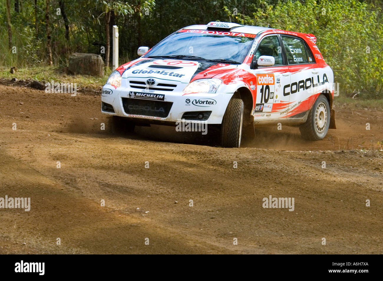 Toyota corolla rally car Banque de photographies et d’images à haute ...