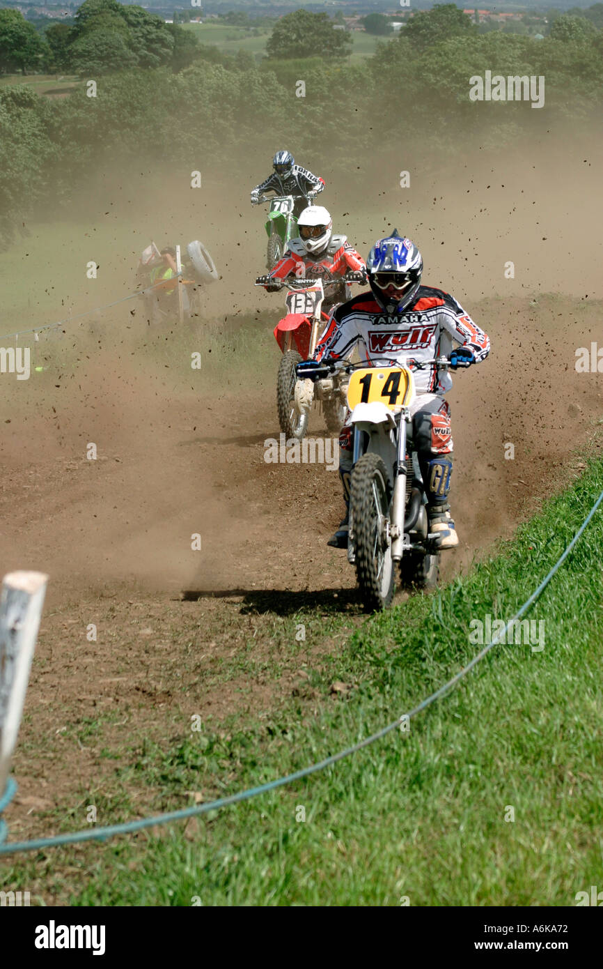 Motorcycle scramble Banque de photographies et d’images à haute ...