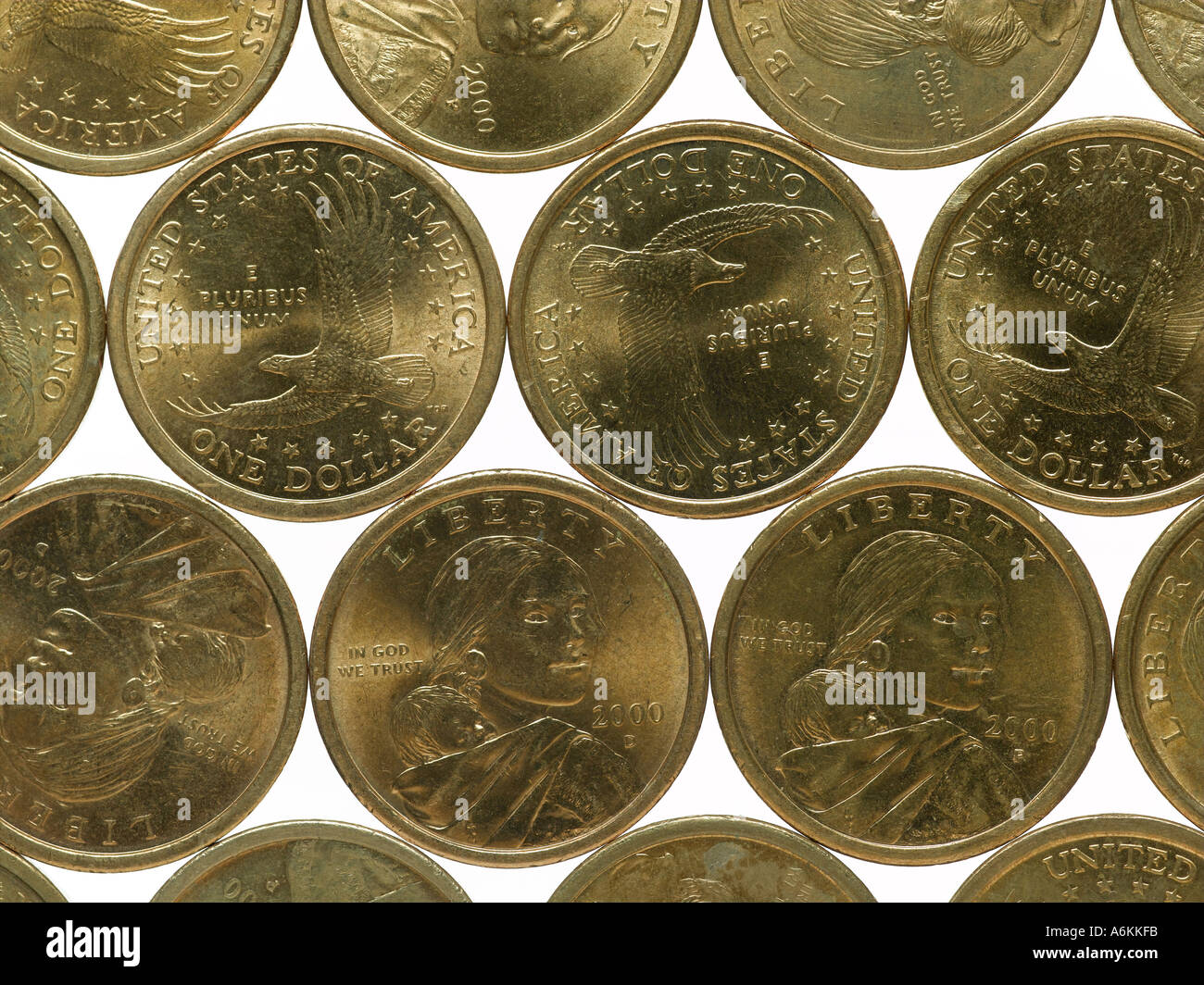 1 Dollar Coins Banque d'image et photos - Alamy