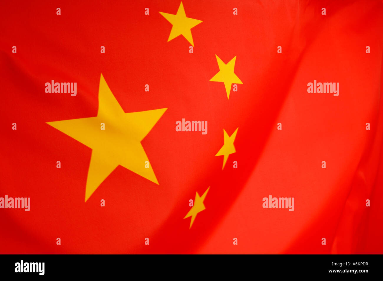 Drapeau chinois chine Banque d'image et photos - Alamy